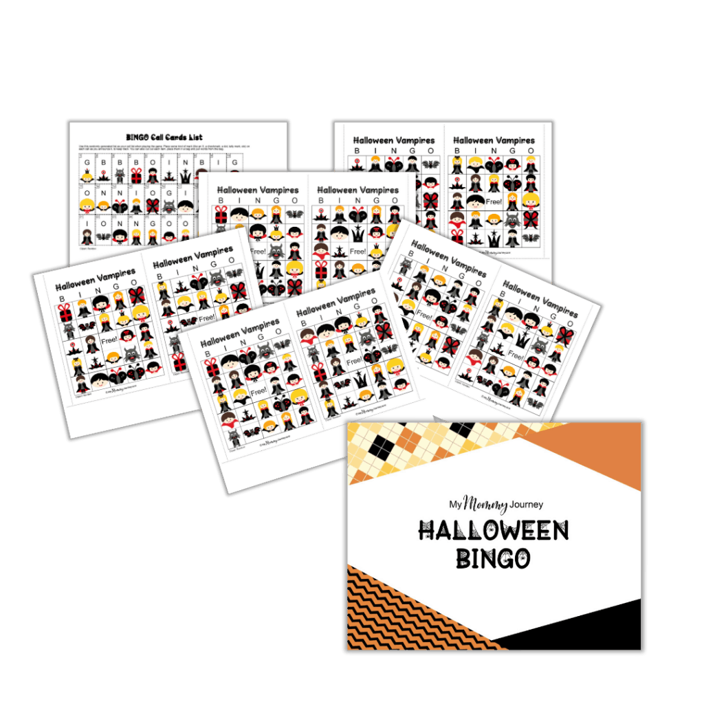Halloween Kids Activities Printable Bundle Sales Page | My Mommy Journey